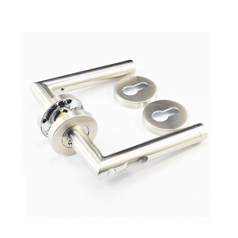 Double Sided Tube Lever Interior Door Handle - Buy door knob handles ...
